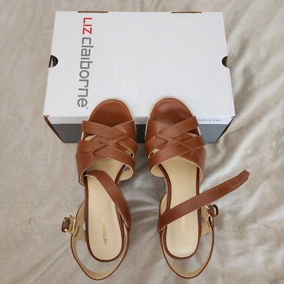 Liz Claiborne | Shoes | Liz Claiborne Andy Wedges Sandals | Poshmark